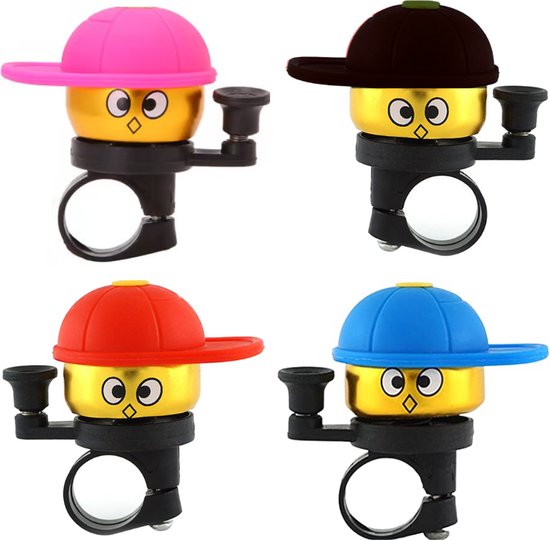 Combi-deal: Mannetje fietsbel vier kleuren! - fietsbel kinderen ...