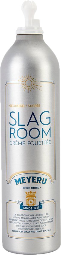 Meyerij Slagroom spuitbus 700ml | bol