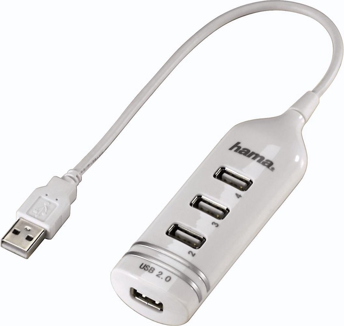 Hama USB 2.0 HUB Wit | bol.com