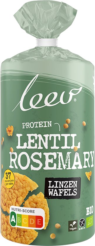 Leev Bio Lovely Lentil Cakes Rosemary 117GR | bol