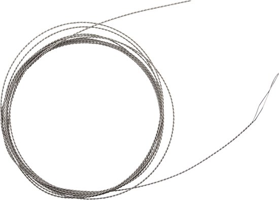 Cresta Elastic Threader - 2.00m - Zilver | bol