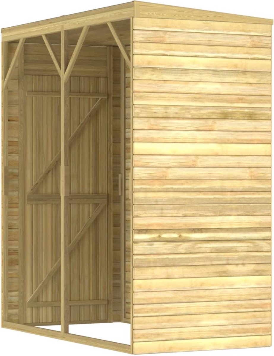 vidaXL Tuinberging 100x210x218 cm geïmpregneerd grenenhout | bol.com