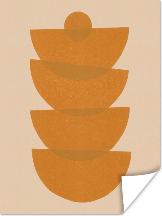 Geometrie - Vormen - Geel - Pastel | bol.com