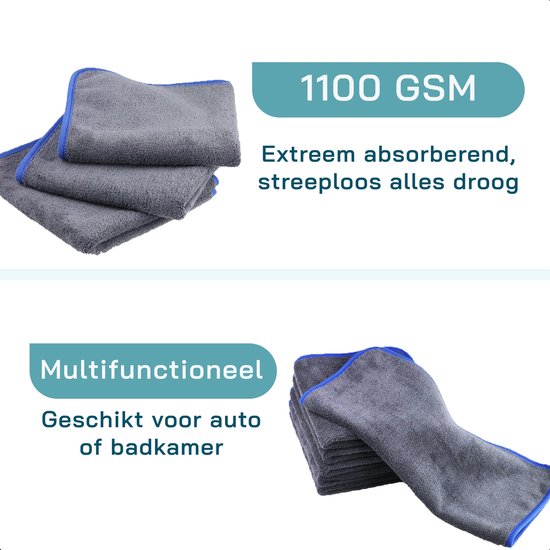 ForDig 1100 GSM Microvezeldoek (1 stuk) – Anti Kras – Super Absorberend ...