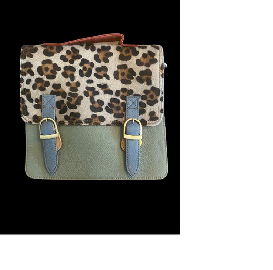 TrendSisters - Office Bag gemaakt van leftovers - echt leer - hand made ...