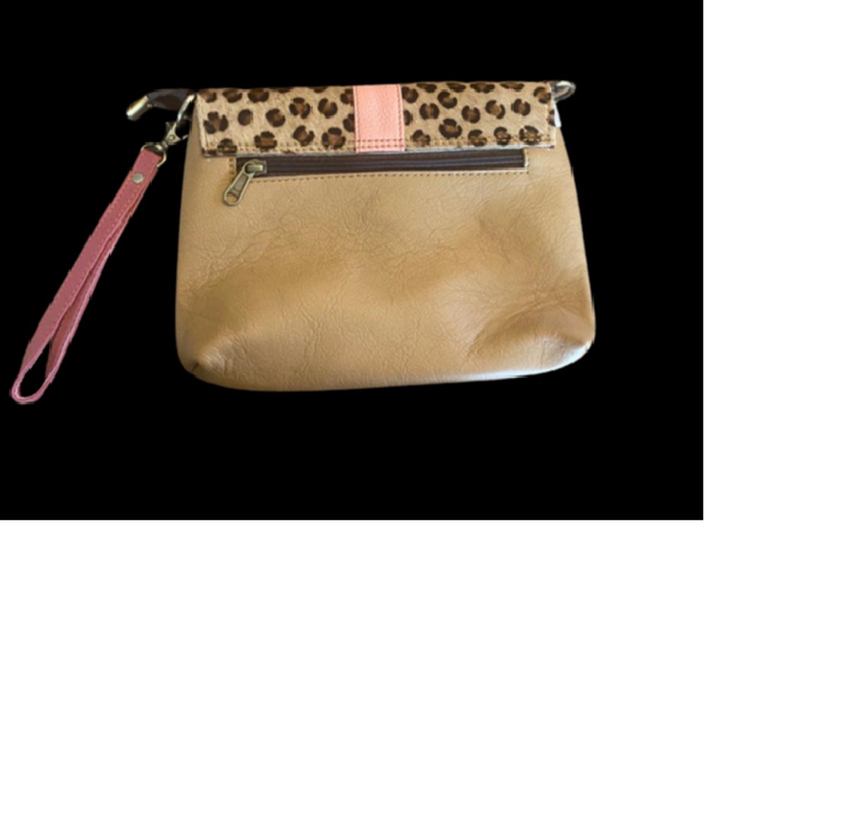 TrendSisters - Clutch Bag gemaakt van leftovers - hand made - echt leer ...