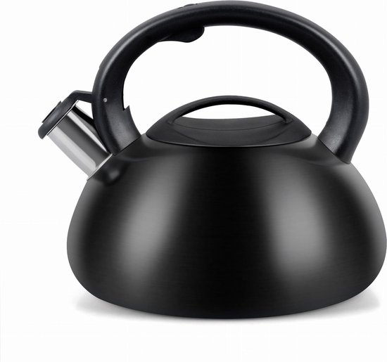 Promis Augusto Fluitketel Inductie Gas 3 L - Staal - Zwart - Geschikt ...