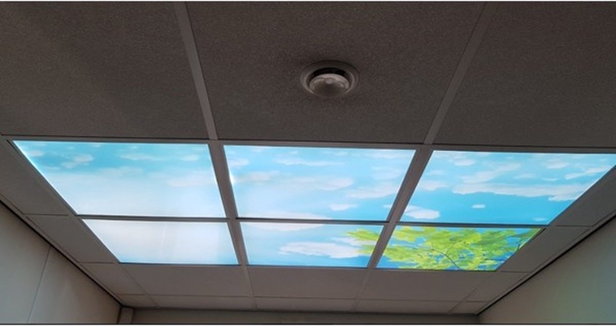 Specilights LED Wolkenplafond 60 x 60 cm complete set 6 stuks inclusief ...