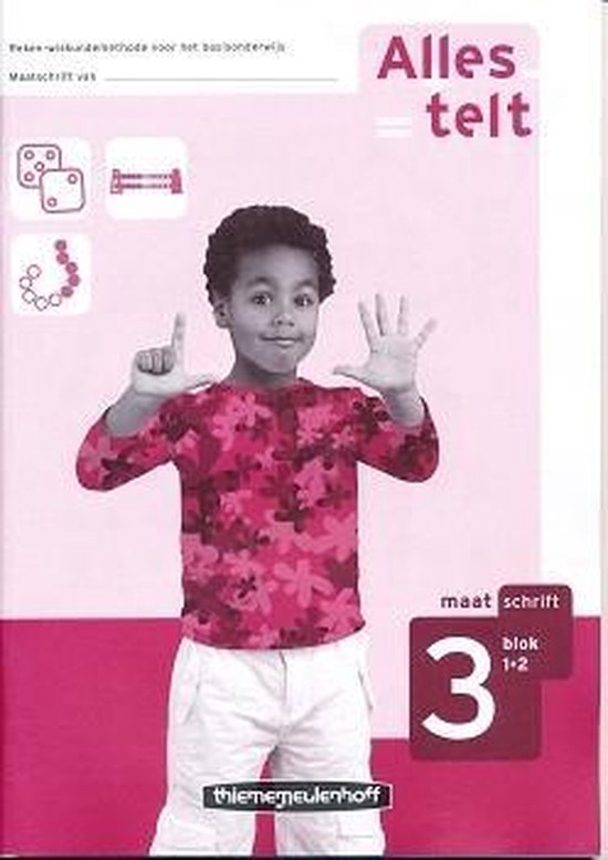 Alles Telt versie 2 Maatschrift groep 3 blok 1 + 2 (per stuk) | 8720334225321 | Boeken | bol.com