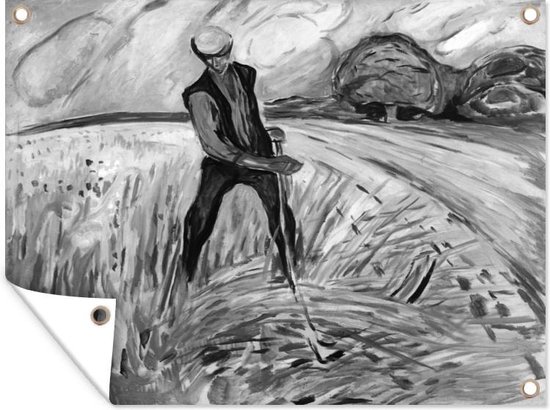 Tuinposter - Tuindoek - Tuinposters buiten - The Haymaker - Edvard ...