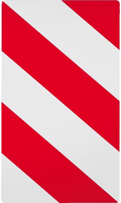 Rood witte markering vrachtwagen - retroreflecterende folie Type B2 ...