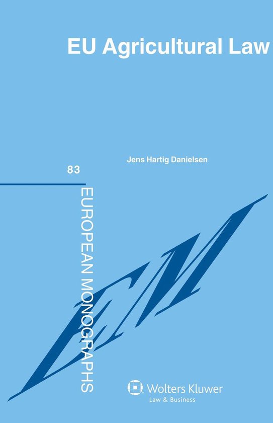 Eu Agricultural Law (ebook), Jens Hartig Danielsen | 9789041148094 ...