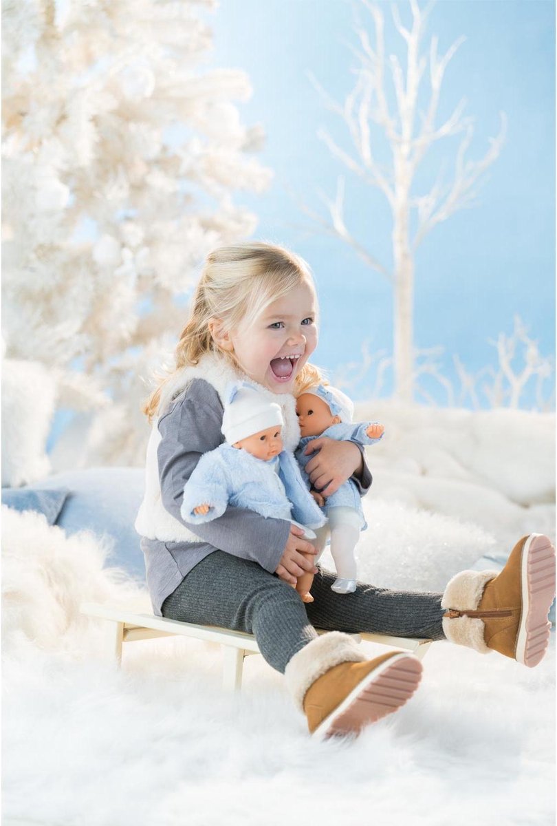 Corolle - Corolle Winterjas met Muts Winter Sparkle Pop 30 cm | bol.com