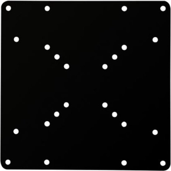 Velleman Verloopplaat Televisie 22 X 22 Cm Staal Zwart | bol.com