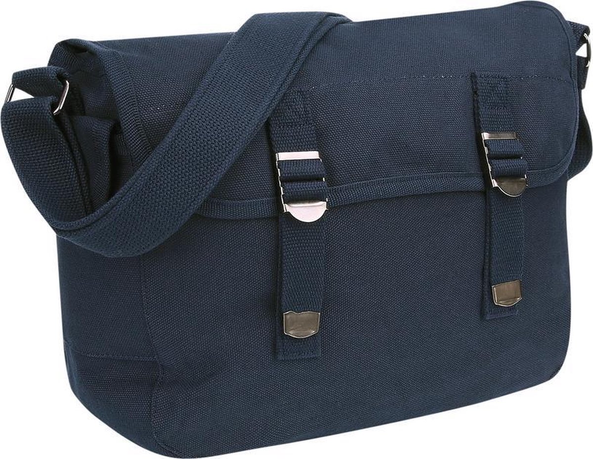 Fostex Pukkel tas US Style canvas blauw | bol.com