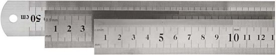 Liniaal, L: 30 cm, 1 stuk | bol