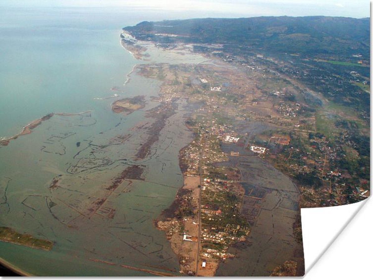 Aftermath Tsunami poster paper 40x30 cm - small - Tirage photo sur ...