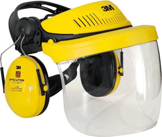 3M G500 Bosbouwhelm - EN352 - EN1731 - 1 stuks | bol.com