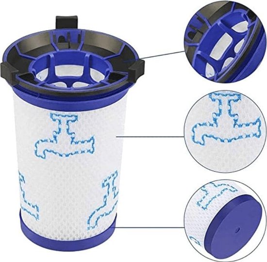 3x Schuim Filter Rowenta Air Force 360 X-Pert RH9051 RH9057 RH9059 ...