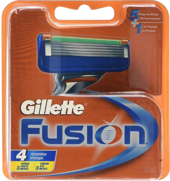 Gillette Fusion Scheermesjes - 4 stuks | bol