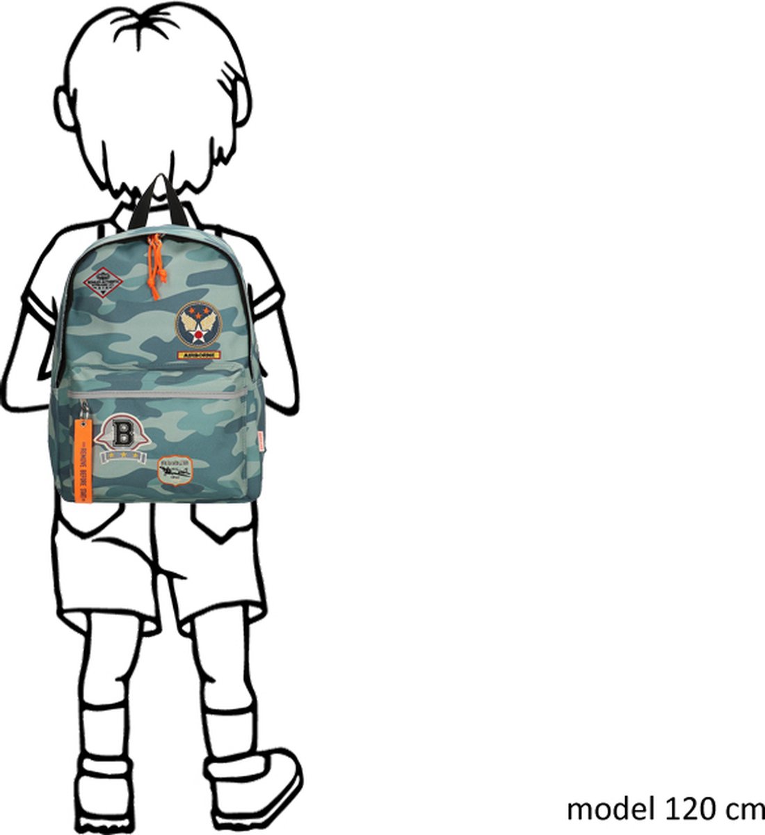Beagles Originals Rugzak 14.7 liter - Camouflage | bol