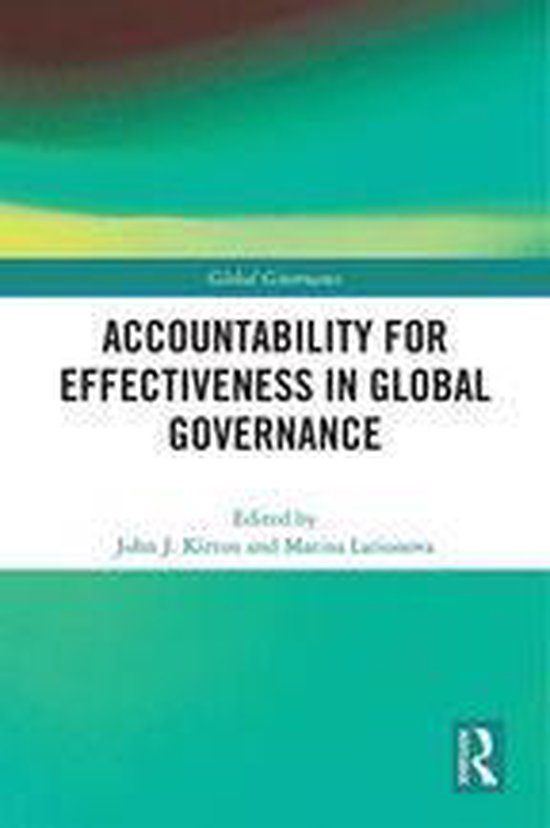 Global Governance - Accountability for Effectiveness in Global ...