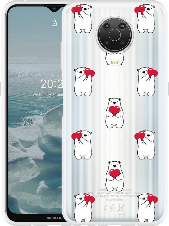 Nokia G20 Hoesje Lovely Bears - Designed by Cazy | bol.com
