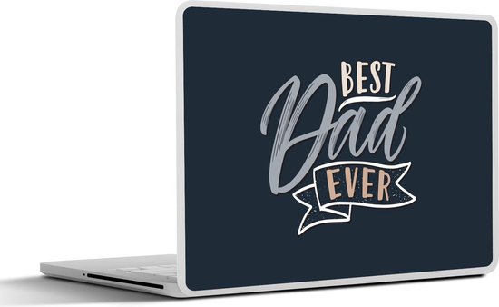 Laptop sticker - 13.3 inch - Vaderdag - Best dad ever - Quotes ...
