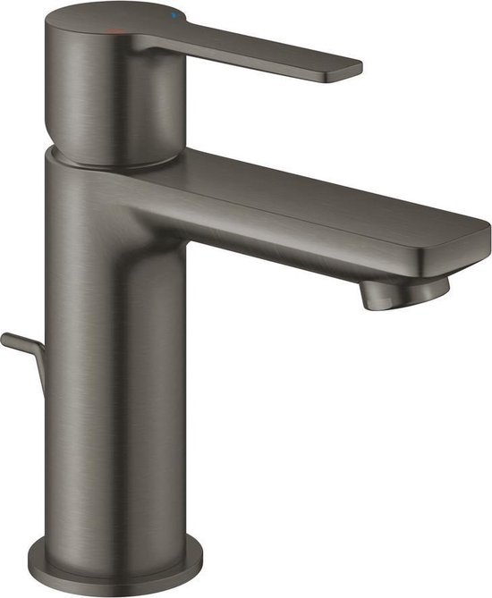 GROHE Lineare New Xs-Size Wastafelmengkraan M/Waste - Hard Graphite ...