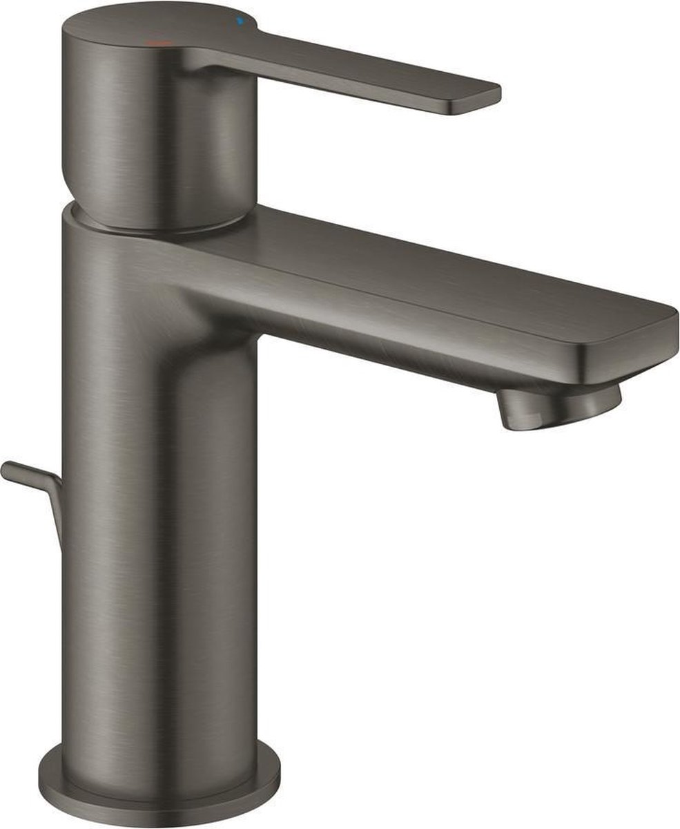 GROHE Lineare New Xs-Size Wastafelmengkraan M/Waste - Hard Graphite ...