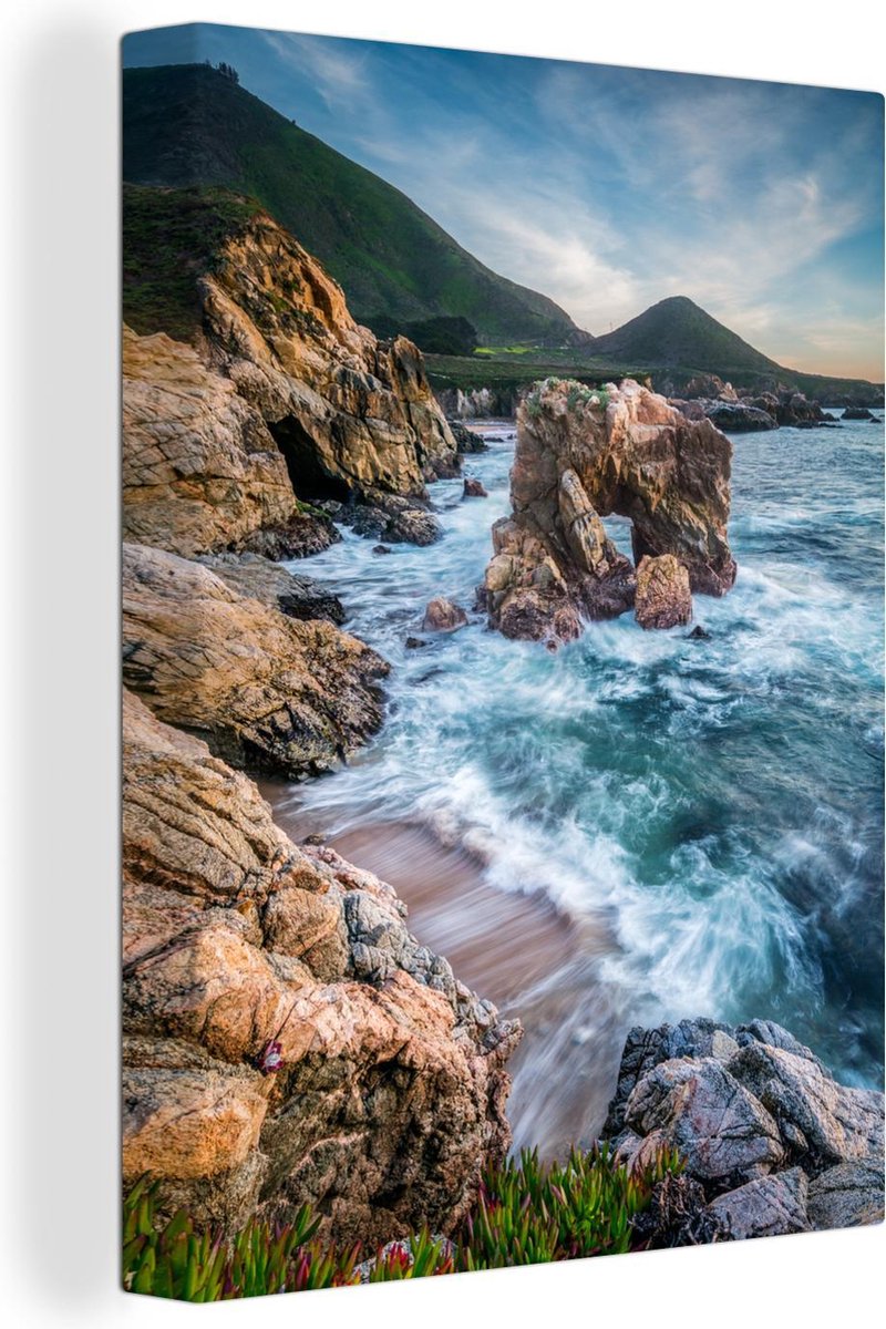 Peintures sur toile - Arche de la mer dans le parc d'État de Garrapata ...