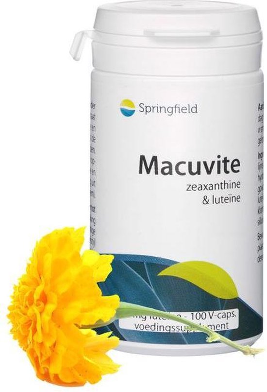 Springfield Macuvite 100 vegicaps | bol.com