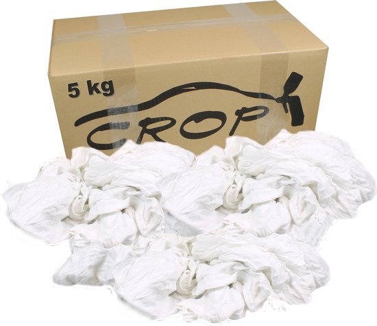 Poetsdoeken Wit - 5kg doos | bol.com