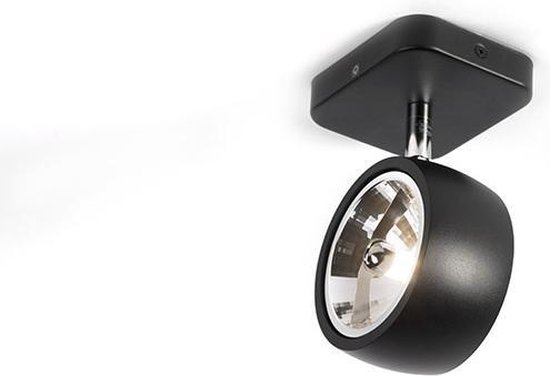 QAZQA go nine - Industriele Wand en Plafondspot | Spotje | Opbouwspot ...