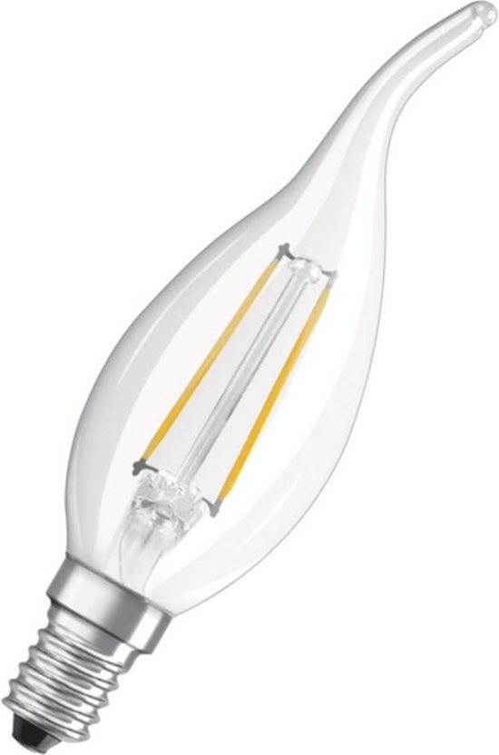 OSRAM - LED LAMP RETROFIT CLASSIC BA 4W/827 230V FIL E14 BLISTER - 4052899961883 | bol.com