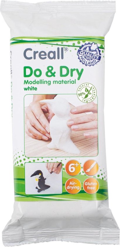 Boetseerklei Creall Wit 0.5kg | bol