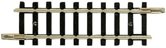 N Fleischmann rails (zonder ballastbed) 22205 Rechte rails 50 mm 12 stuk(s) | bol