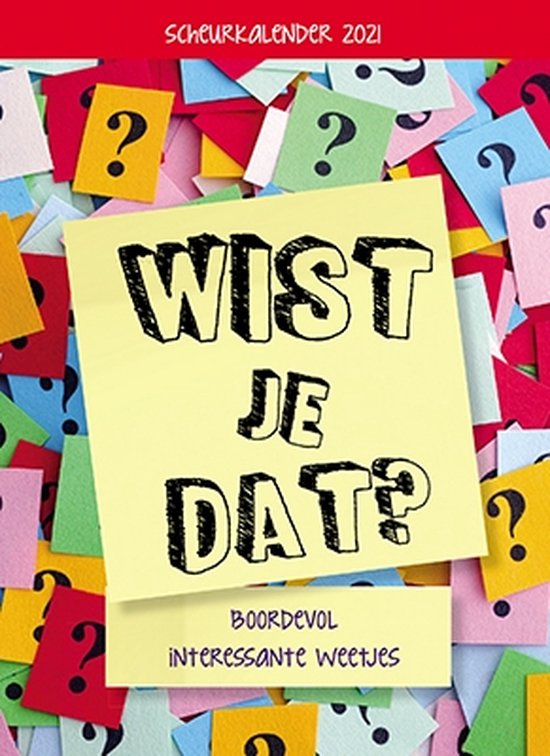 Wist je dat? Scheurkalender 2021 | bol.com