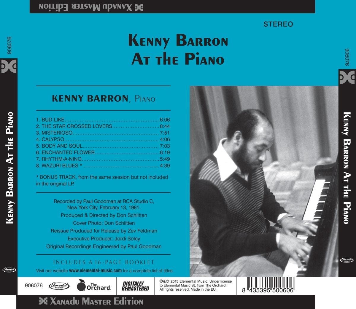 At The Piano, Kenny Barron | CD (album) | Muziek | bol.com
