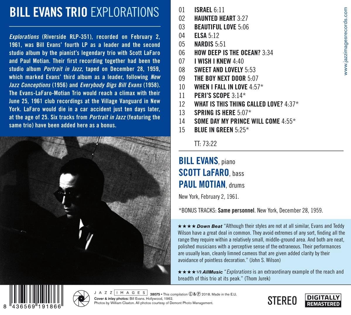Explorations, Bill Evans | CD (album) | Muziek | bol.com
