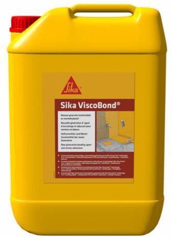 Sika ViscoBond - adjuvans voor beton en mortel - Sika - 5 L | bol.com