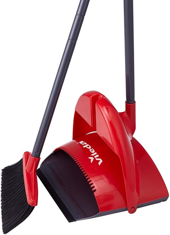 Vileda Clean & Close Closable Dustpan Set | bol.com