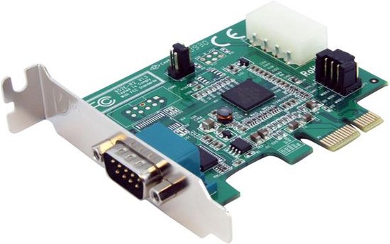 StarTech 1-poorts low-profile native PCI Express seriële kaart met ...