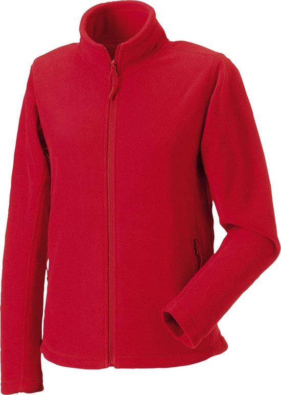 Russell Kleuren Dames Full Zip Openlucht Fleece Jasje (Klassiek rood) | bol