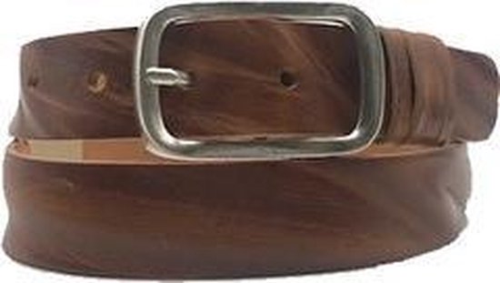 Bruine riem - MasterLux Saddle Dames riem - Broekriem Dames - Dames ...