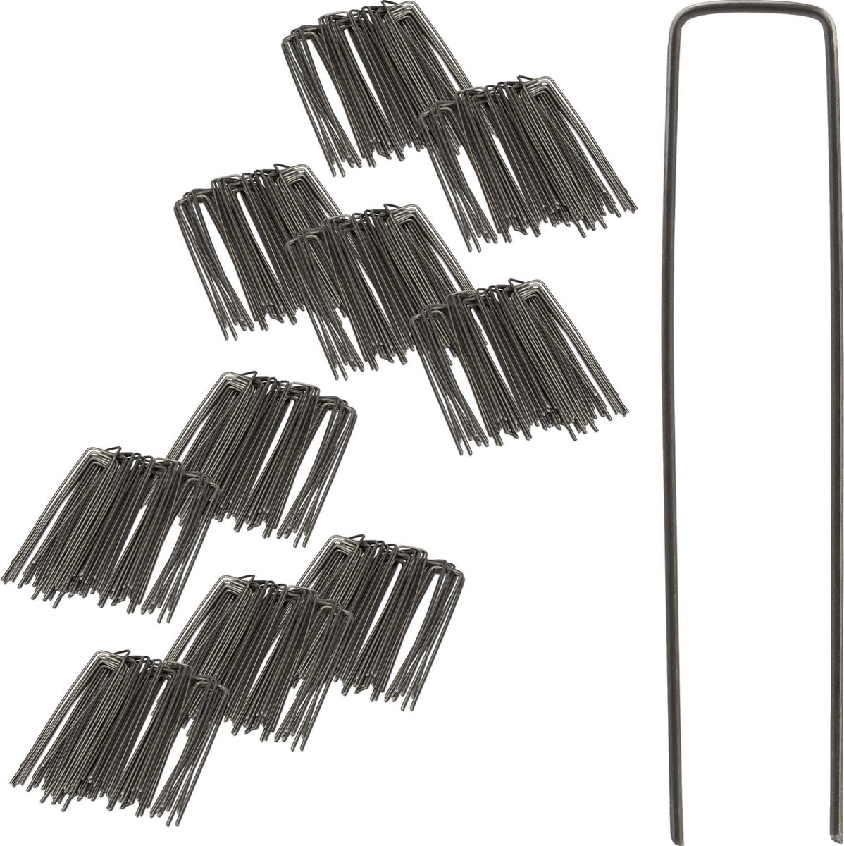 Relaxdays 500x gronddoekpen - grondanker - haring - gronddoekhaak ...