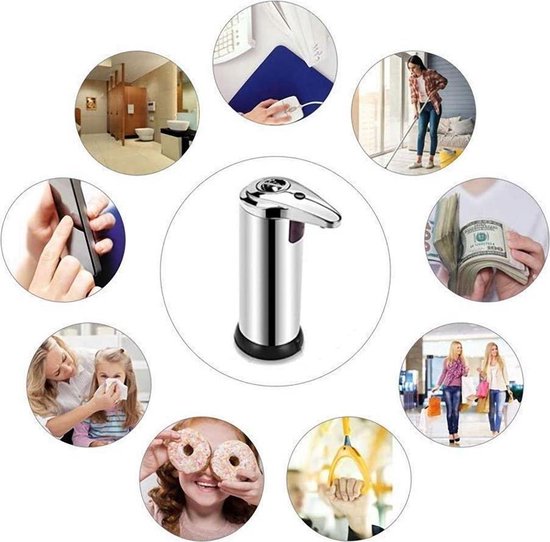 automatische zeepdispenser- zeep dispenser-zeep pomp-elektische ...