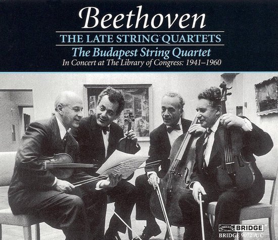 Budapest String Quartet - The Late String Quartets, Budapest Str Qt | CD (album) | Muziek | bol