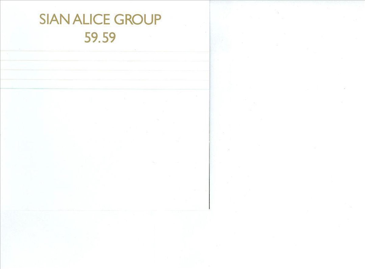 Sian Alice Group - 59,59 (CD), Sian Alice Group | CD (album) | Muziek ...