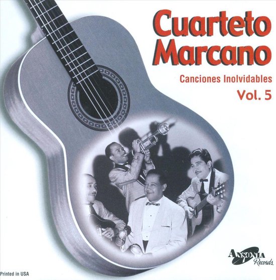 Canciones Inolvidables, Vol. 5, Cuarteto Marcano | CD (album) | Muziek ...